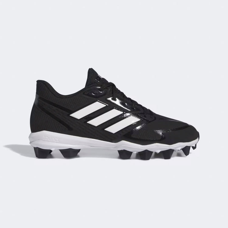 Adidas Icon 8 MD Mens/Boys Molded Baseball/Softball Cleats (Black/Whit ...